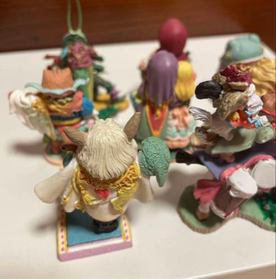 Kaiyodo Fairy Tales at 3pm Figure Set 9 pcs Alice's Tea Collection | eBay