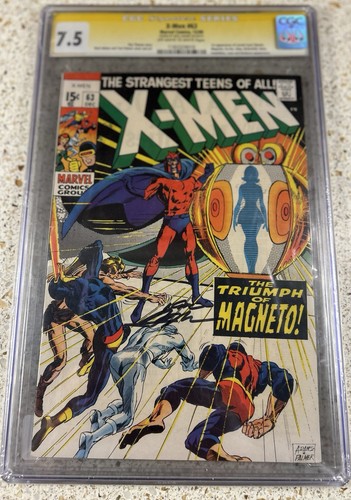 X-Men #63 ~ CGC 7.5 SS ~ Signed by Neal Adams | eBay