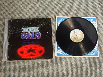 RUSH 2112 VINYL LP ALBUM RECORD PHONOGRAM 1976 GEDDY LEE ALEX LIFESON ...