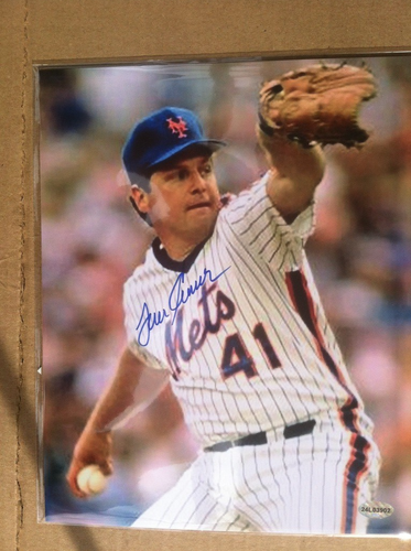 Signed Tom Seaver 8x10 color photo w/coa | eBay