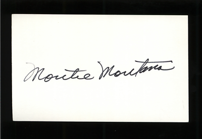 Montie Montana Memorabilia