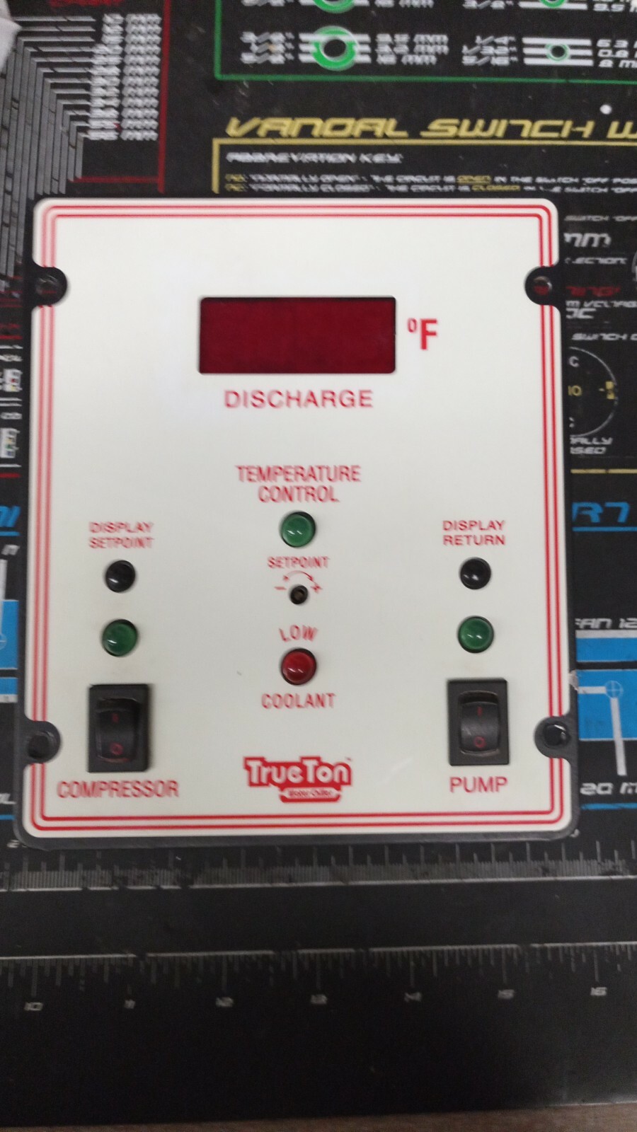 TrueTon True Ton Water Chiller 300AC 106313 Main Control Board 1600 ...