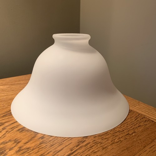 Light Shade White Glass bell shape WHITE or CREAM | eBay UK