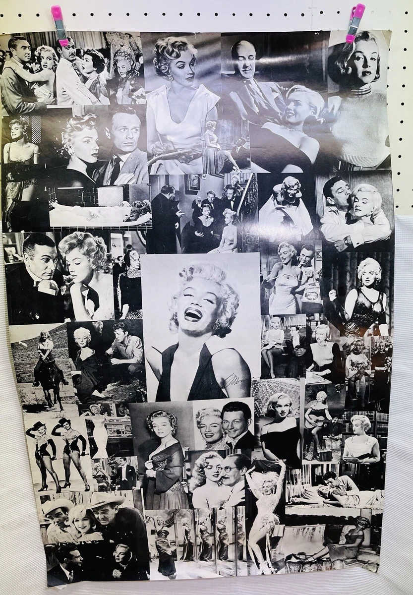 Marilyn Monroe Collage Poster