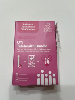 Azova UTI Telehealth Bundle. 2 Test Strips. Expires 3/26 | eBay