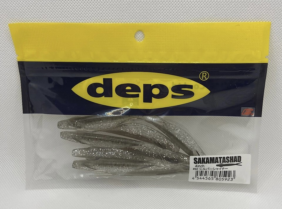 Black Friday Sell deps Sakamata Shad 4inch Soft Plastic Fluke Jerkbait ...