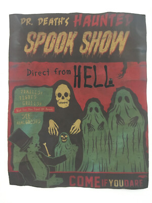 Spook Show Poster Print Haunted House, Ghosts, Monsters, Halloween ...