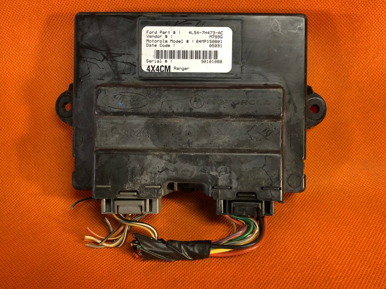 03-05 FORD RANGER EXPLORER SPORT TRAC TCCM TRANSFER CASE MODULE 4L54 ...