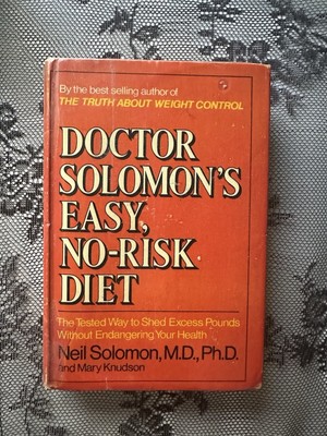 💚 Neil Solomon Ph.D | Easy No-Risk Diet 1974 | Hardcover Book | eBay