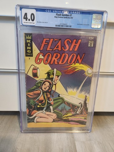 🔥🔥 Flash Gordon #7 CGC 4.0 King Comics 1967 Mac Raboy cover and art | eBay