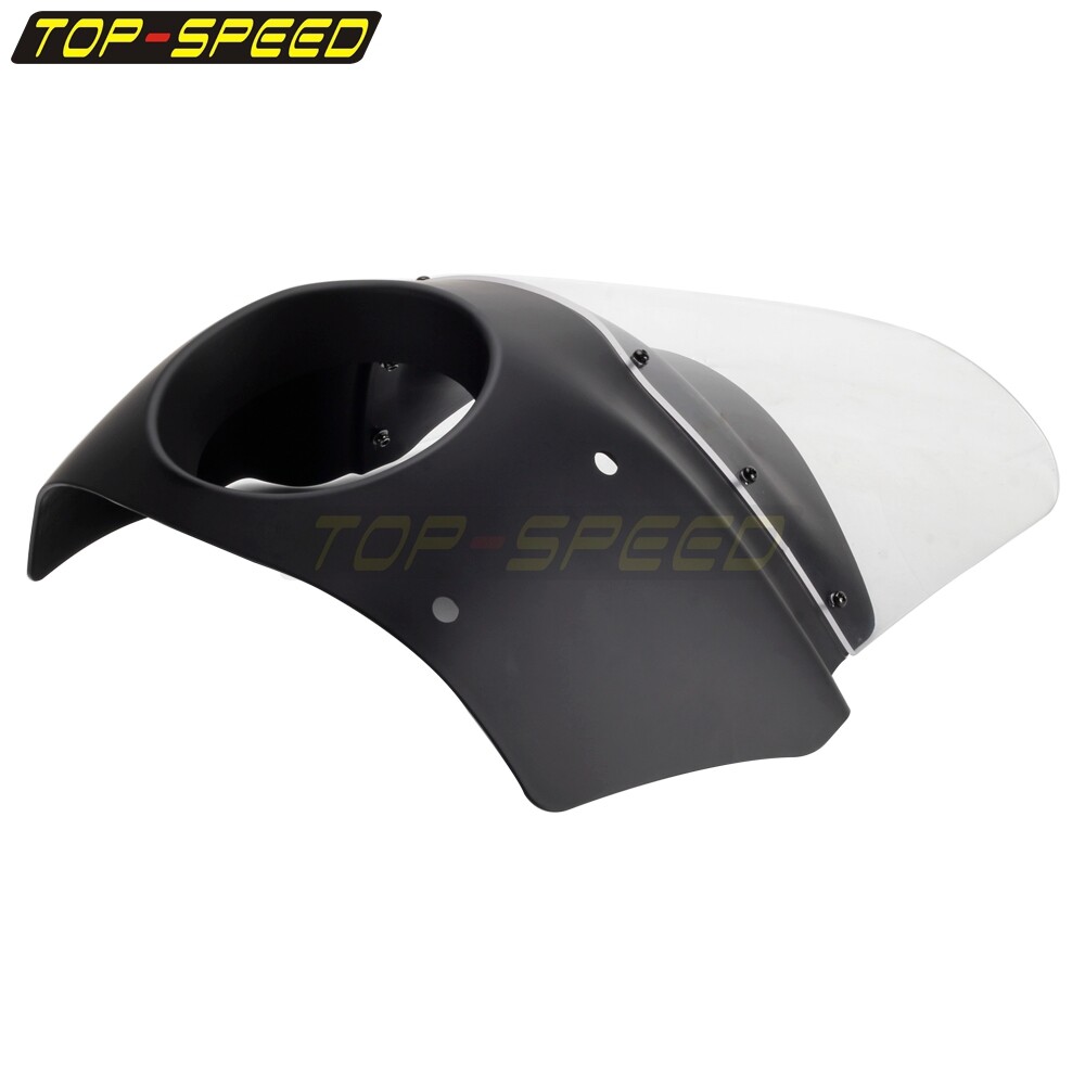 Front Headlight Fairing Cover W/15" Windshield For Harley Dyna FXDWG ...