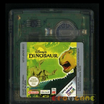 DISNEY'S DINOSAUR Gameboy Color Italiano Versione Europea ...