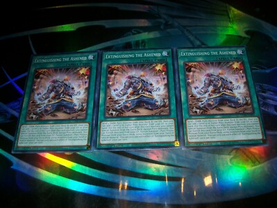 3x Extinguishing the Ashened 1st Edition Common LEDE-EN095 Yu-Gi-Oh! | eBay