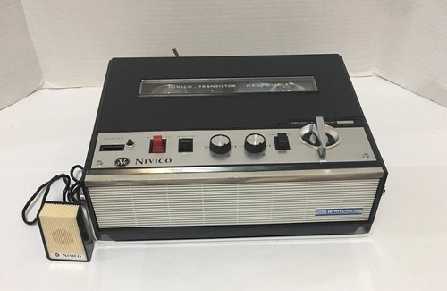 JVC NIVICO Reel To Reel Handcorder Tape Recorder Model TR-541U Vintage ...