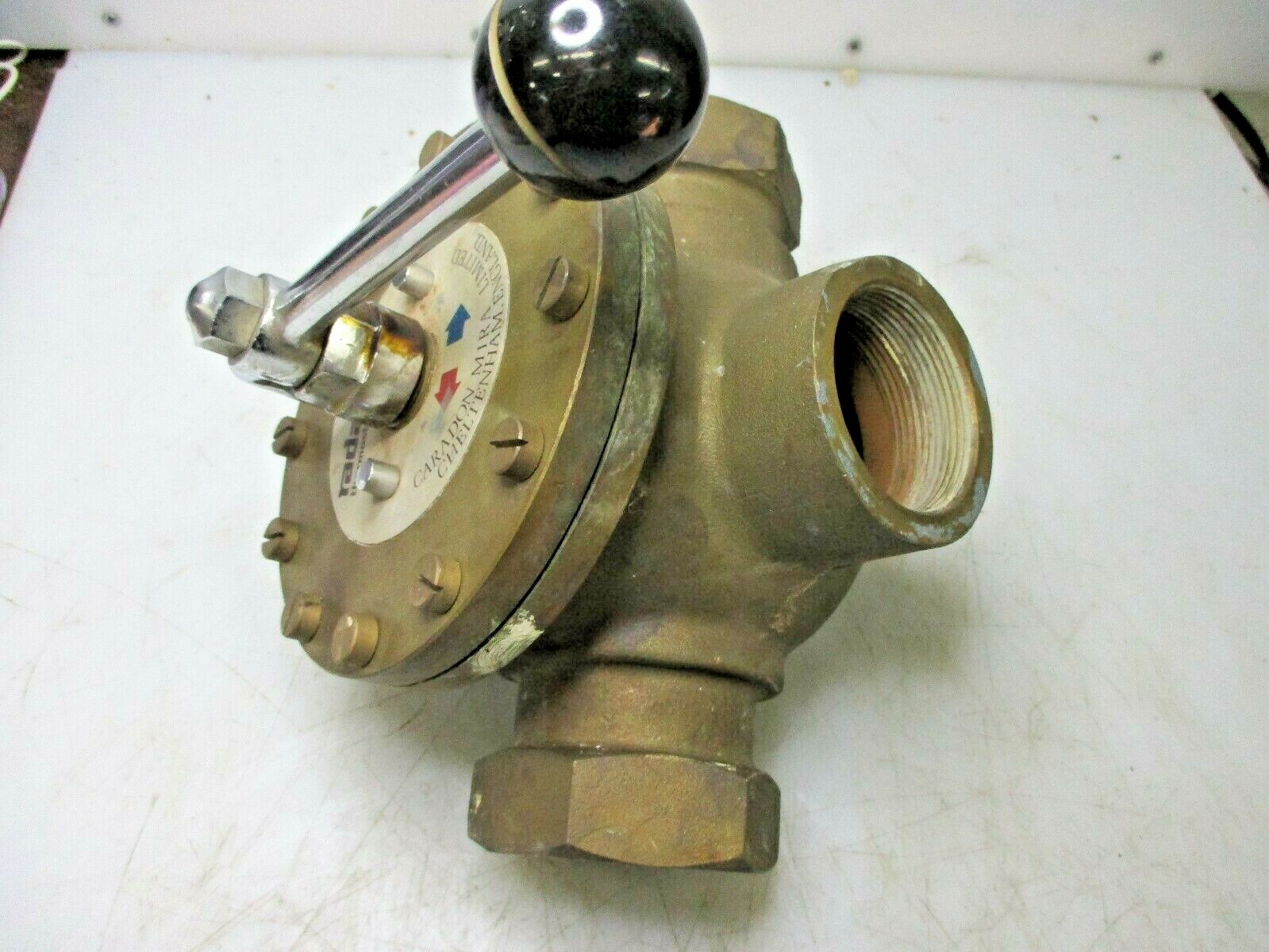 Rada 3way Chrome Steam Water Mixing Valve 50 Mm Inlet/outlet TS202 ...