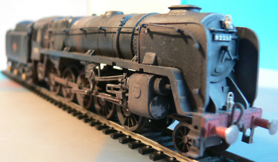 dapol airfix kitmaster br standard 9f ready built model 00 gauge ...