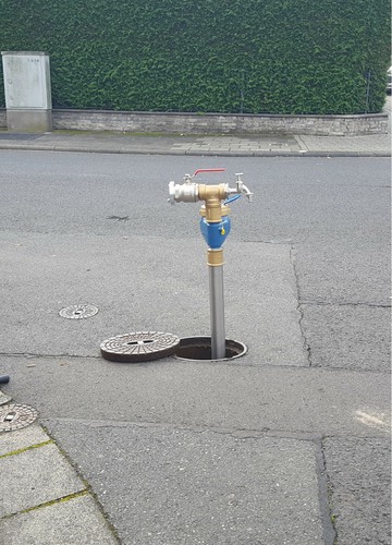 Wassermess Standrohr Hydrant Maxi Fuß DN80 Wasserzähler QN10 Storz C ...