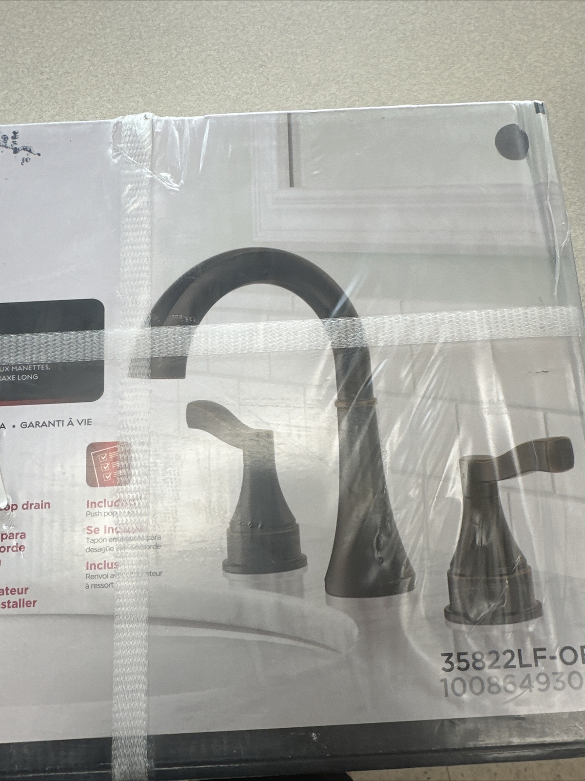 DELTA FARYN Two Handle Widespread Bathroom Faucet In Oil Rubbed Bronze ...