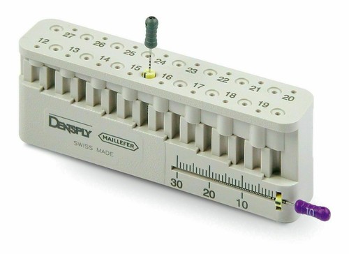 Dental MINI-ENDO-BLOC, Endo Measuring Block New By DENTSPLY II Free ...