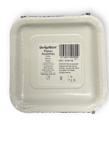 Monster High 7” Party Plates 8ct DesignWare 2013 Zipper Design | eBay