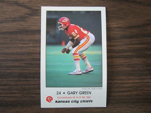 1981 Gary Green Kansas City Chiefs Police Card Frito Lay | eBay