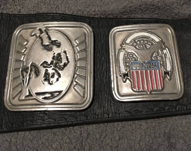OVW heavyweight wrestling champion adult size Replica belt real leather ...