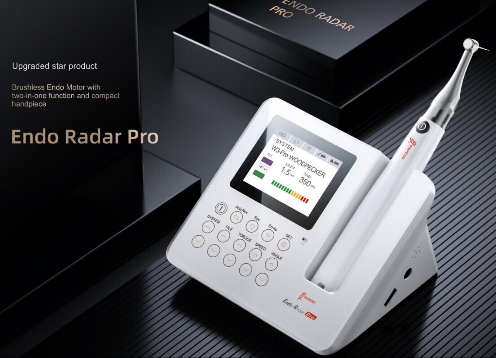 Woodpecker Endo Radar Pro Dental Apex Locator Endo Motor Endodontic ...