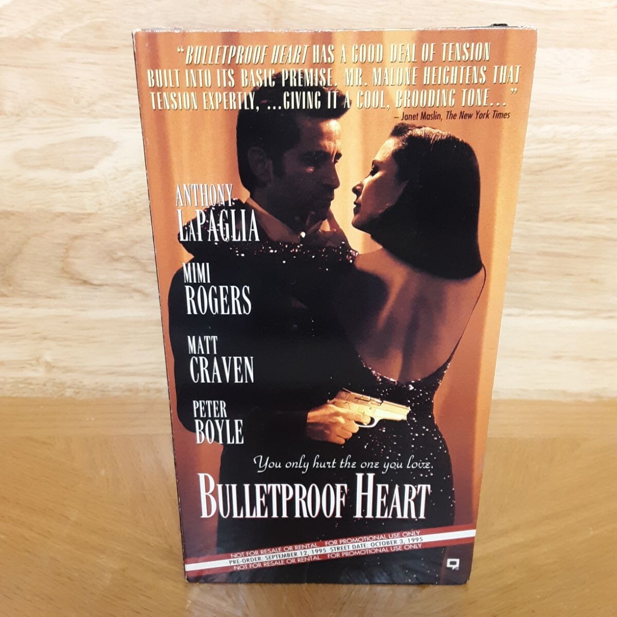 Bulletproof Heart VHS VCR Video Tape Used Movie Mimi Rogers Peter Boyle ...