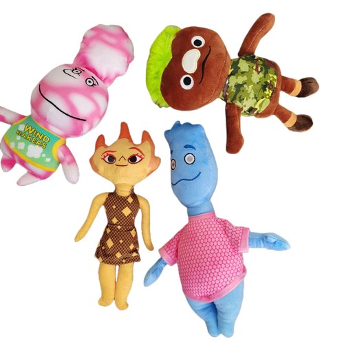 Elemental ANIME Plush Toy Soft Stuffed Doll Birthday XMAS Birthday Gift ...