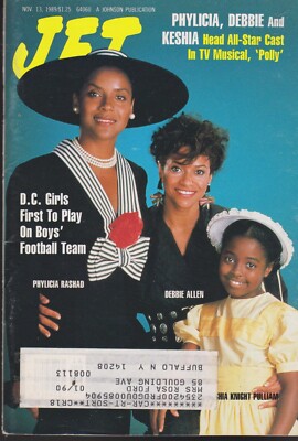 JET MAGAZINE NOVEMBER 13, 1989 *PHYLICIA RASHAD/DEBBIE ALLEN* | eBay