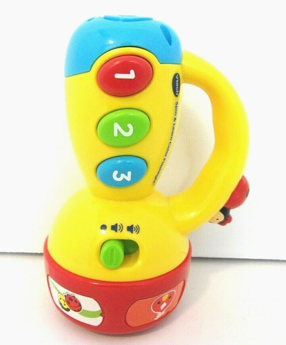VTech Spin And Learn Toddler Toy Color Flashlight Sounds Lights ...