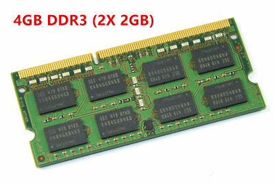 Memory 4GB RAM Kit (2x2GB) 10600S LAPTOP DDR3 1333MHz | eBay