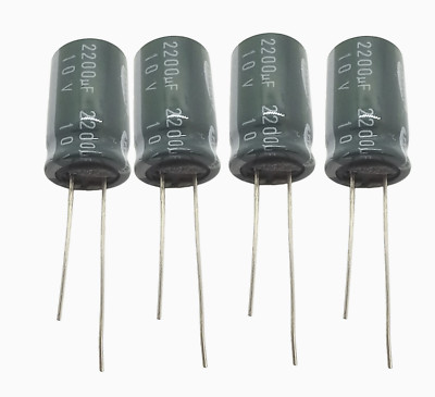 2200uF 10v Electrolytic Capacitor Samsung SSL - Pack of 4 | eBay UK