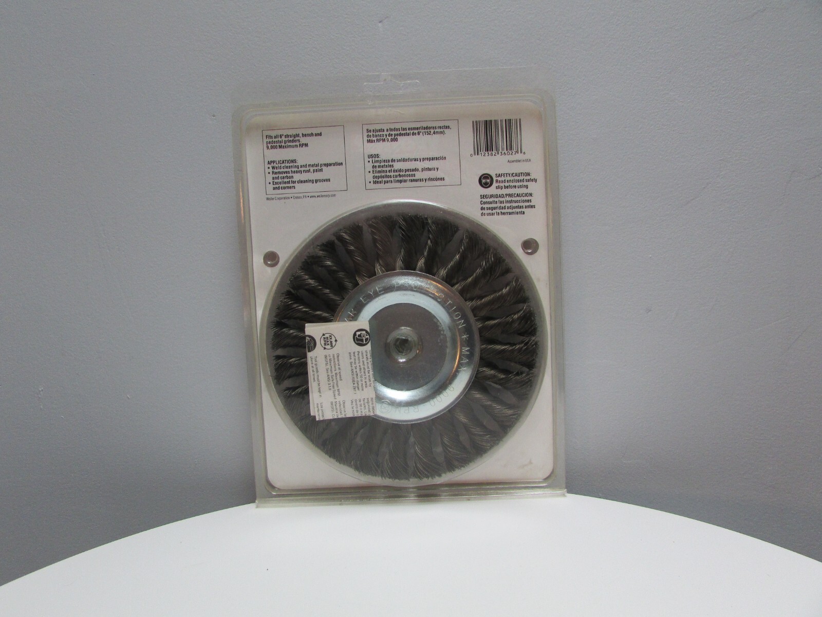 6" Knot Wire Wheel Weiler Grinding Cups and Wheels 36027 012382360276 ...