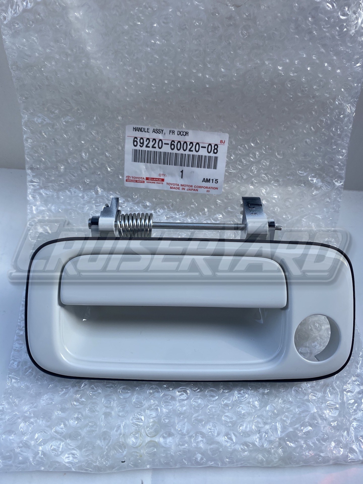 New OEM Toyota Land Cruiser Front Left White Driver Door Handle 69220 ...