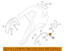 Nissan Oem-rr Fender Liner Grommet 76881JG00A for sale online | eBay