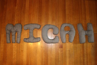 Lamb and Ivy Noah's Ark Crib "Animal Crackers" Name "Micah" Letter ...