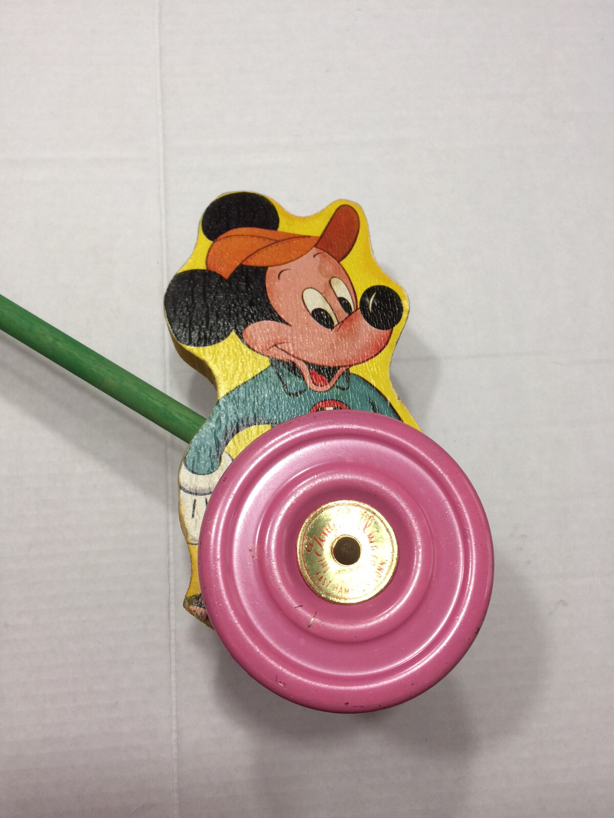 Mickey Mouse Club Gong Mfg Co Mickey Mouse Push Pull Toy | eBay