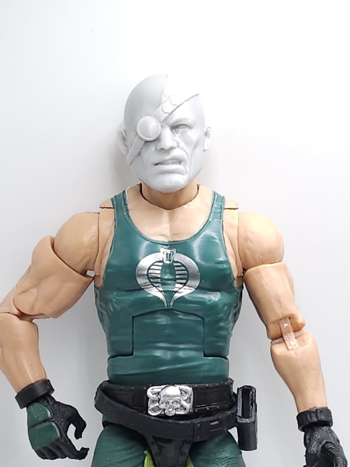 3d Printed COBRA LA GOLOBULUS LARGE HEAD 1:12 GI Joe Classified/Marvel ...