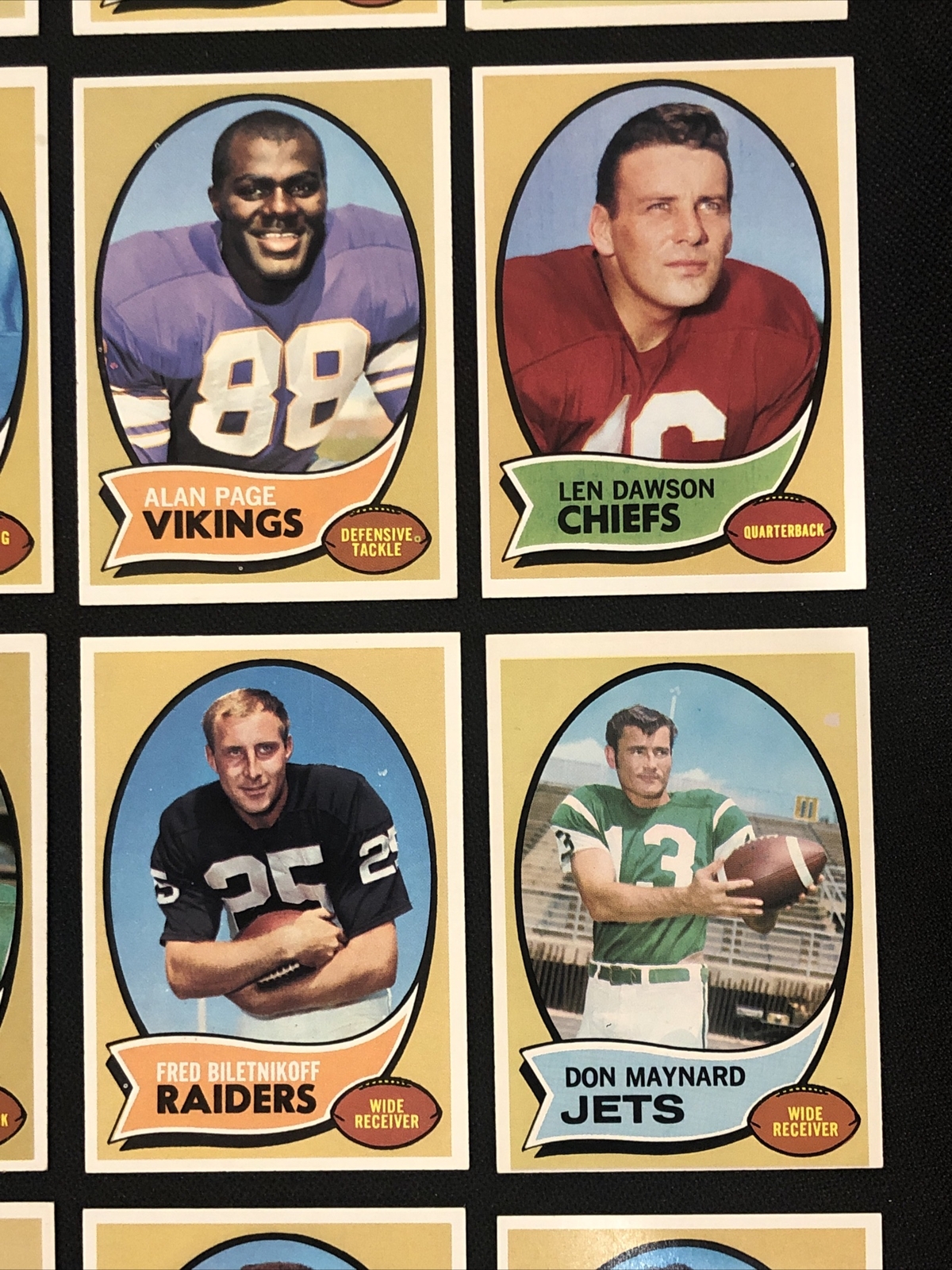1970 TOPPS FOOTBALL Complete Set 263 Cards NM Beautiful High Grade | eBay