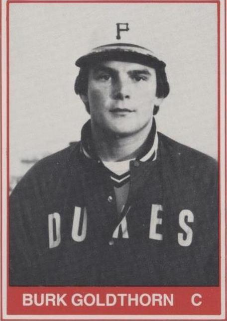 1982 TCMA Minor League - Burk Goldthorn #015 (RC) for sale online | eBay