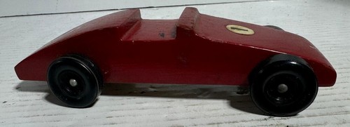 Vintage Red Boy Scout Soap Box Derby Race Car 7" | eBay