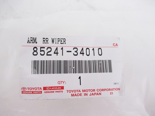 Genuine OEM Toyota 85241-34010 Rear Wiper Arm 2001-2007 Sequoia | eBay