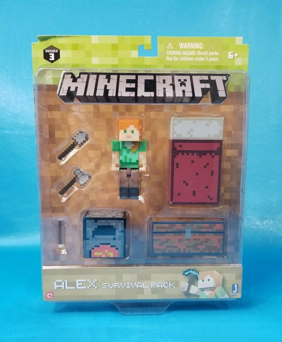 Minecraft JAZWARES CHOOSE Wild Tame Animal Dungeon Baby Mob Survival ...