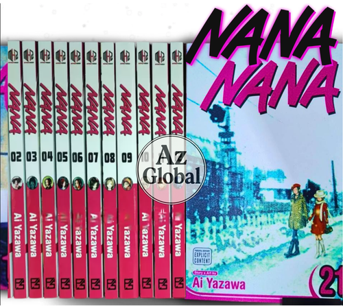 FULL SET!! NANA By Ai Yazawa Manga Volume 1-21 END English Comic Book ...