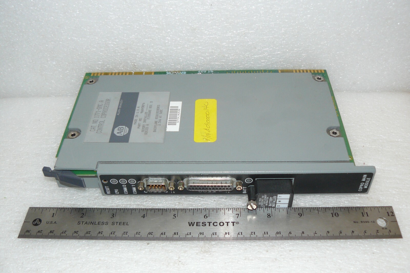 ALLEN BRADLEY 1771-DMC SERIES A FIRMWARE REV D CONTROL COPROCESSOR ...