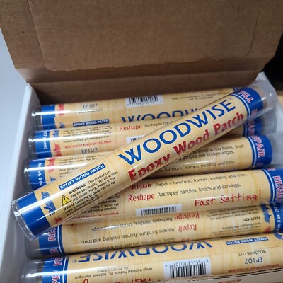 Woodwise Wood Weld Repair Epoxy Patch Putty Stick - 2 oz Instant Bond ...