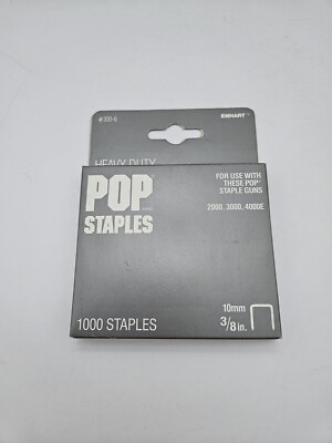 Emhart Pop Staples Heavy Duty 1000 Staples | eBay