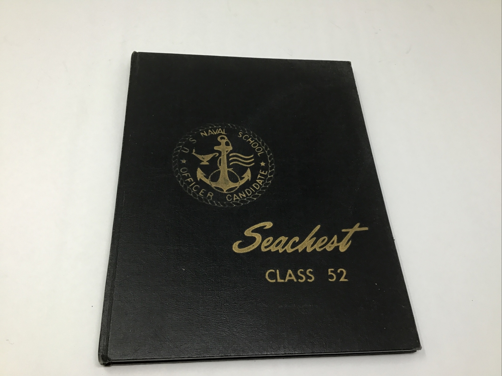 U.S. Naval School Yearbook Officer Candidate SEACHEST Class 52 Newport ...