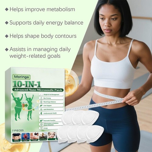 6BOX Moringa Berberine 10 In1 Advanced Nano Microne edle Patch 7 Pcs ...